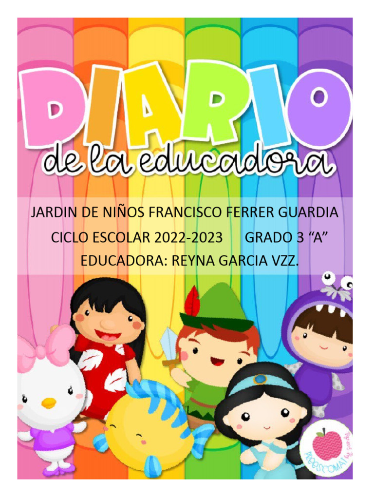 Portada Diario de La Educadora | PDF