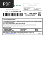 Receta Imss Imprimir | PDF | Drogas | Farmacología