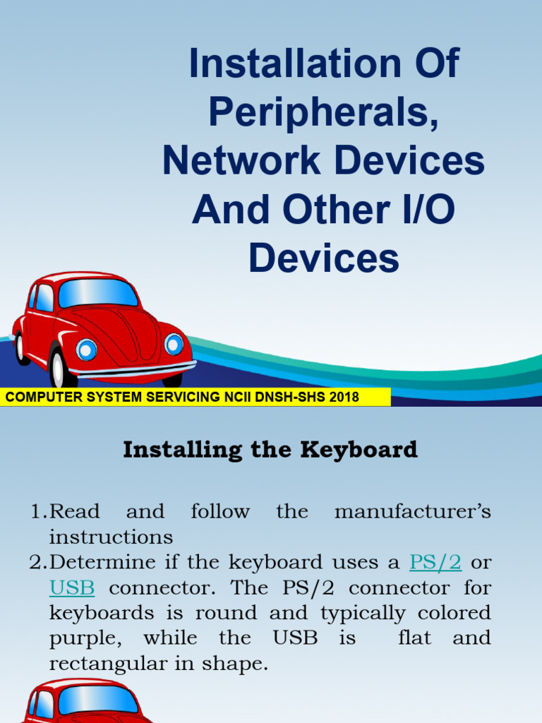 Module 4 Sheet 3.5 Installation of Peripherals Network Devices and Other IO Devices | PDF ...