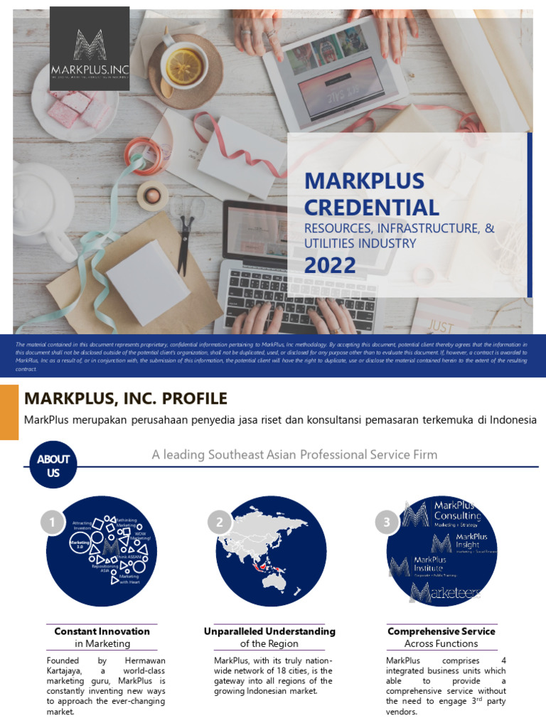 MarkPlus Insight Credential | PDF | Marketing Communications | Marketing