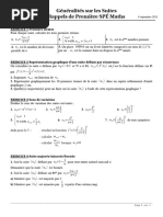 Suites Géométriques Exercices Corrigés | PDF | Séquence | Somme ...