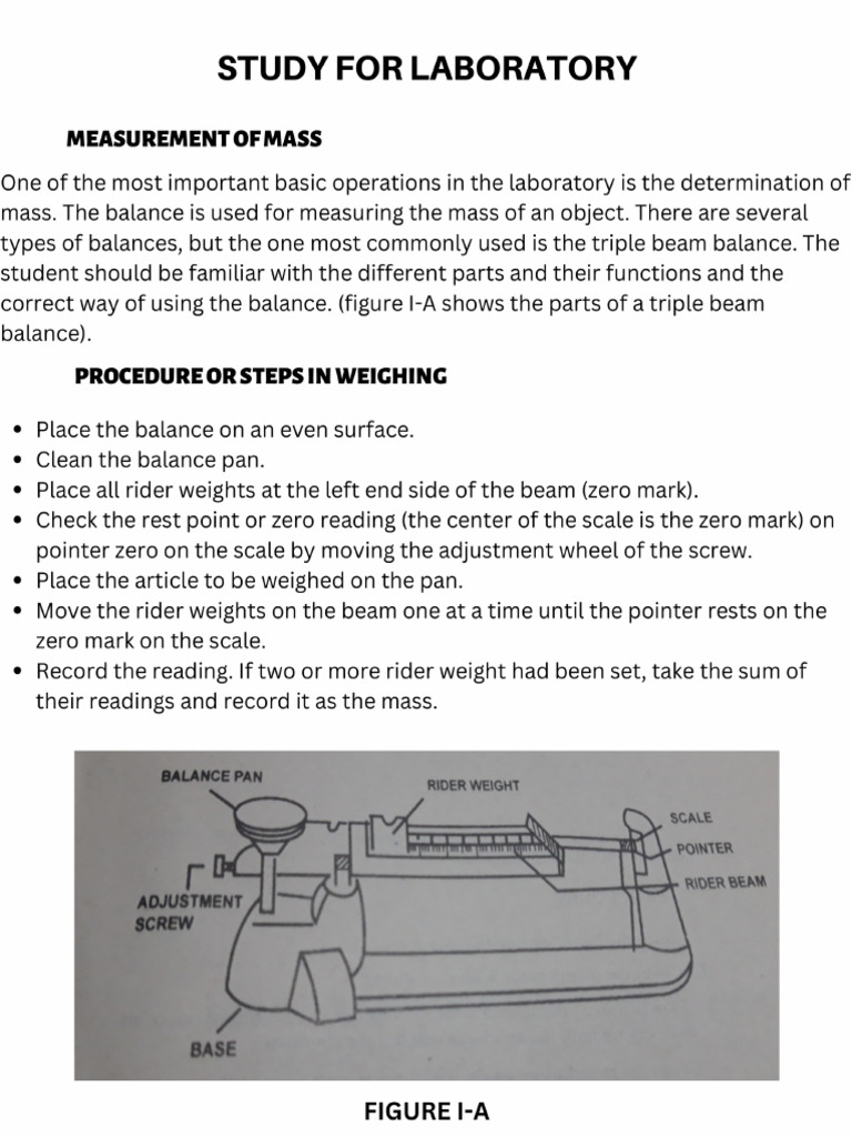 Study For Laboratory | PDF