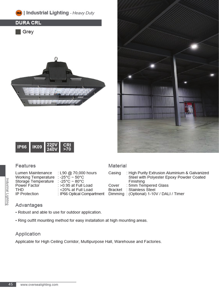 OLE Dura CRL | PDF | Metals | Chemical Substances