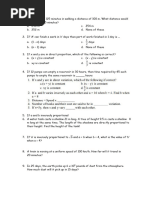 Class-8-Mathematics-Worksheet-DIRECT AND INVERSE PROPORTION | PDF | Speed