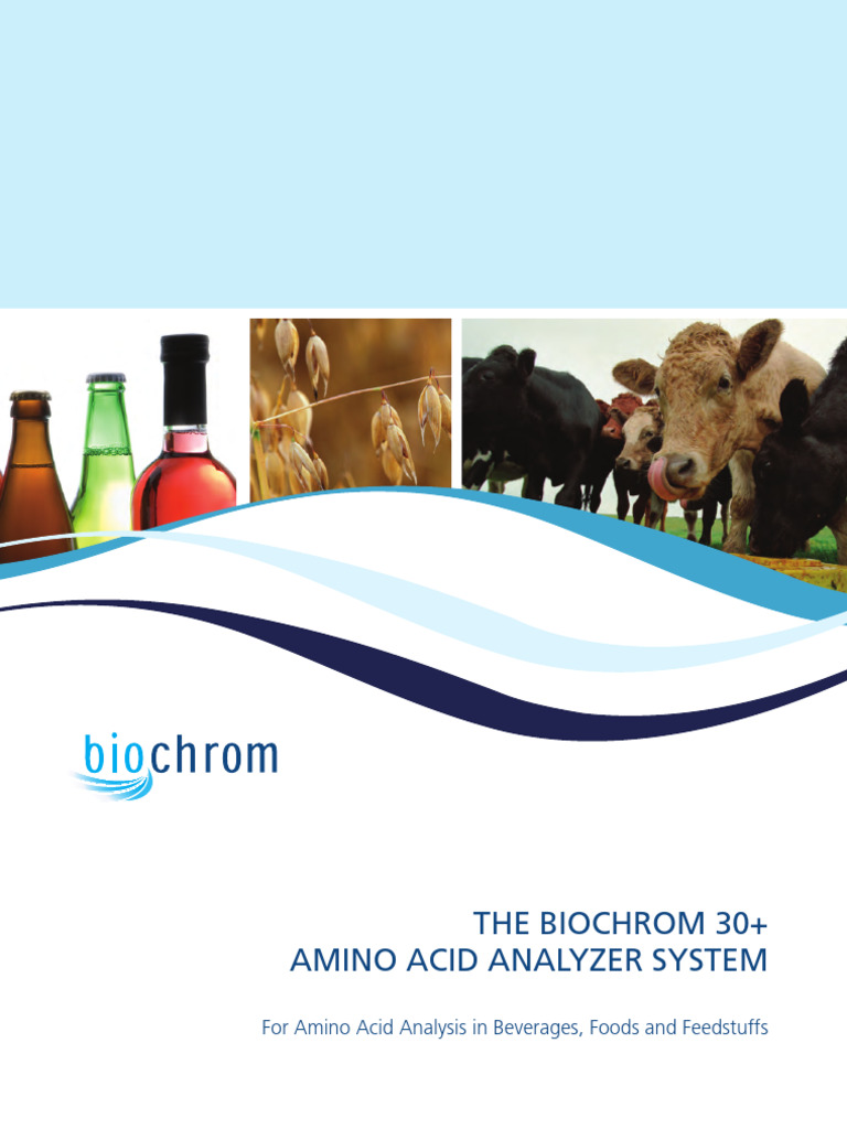 Biochrom 30+ Amino Acid Analyzer | PDF | Amino Acid | Proteins