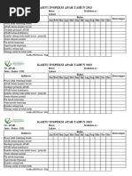 Form Ceklis Inspeksi APAR | PDF