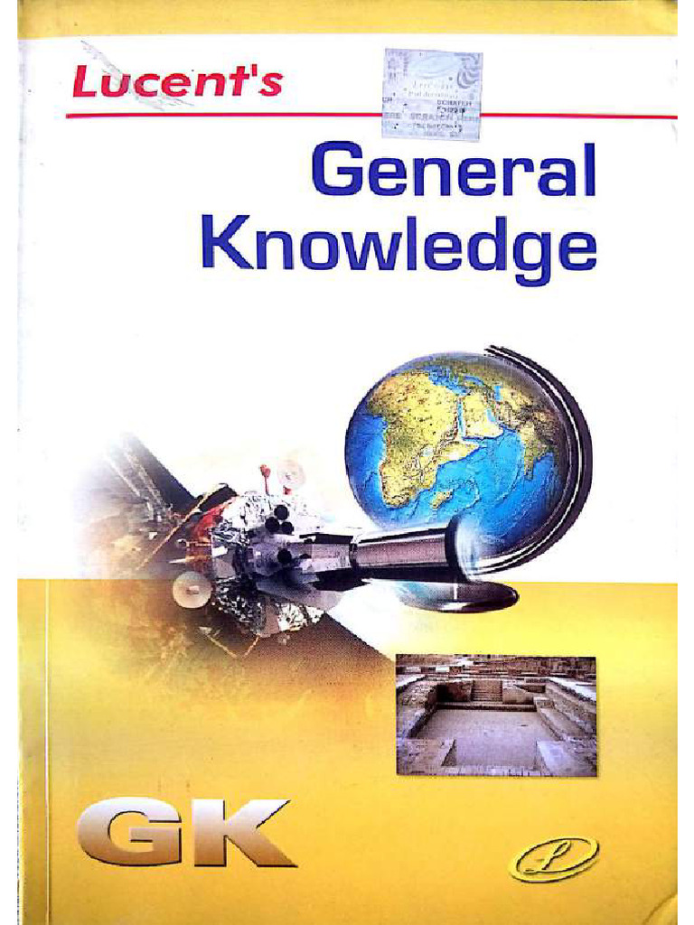 Lucent GK PDF Download 2023 English | PDF