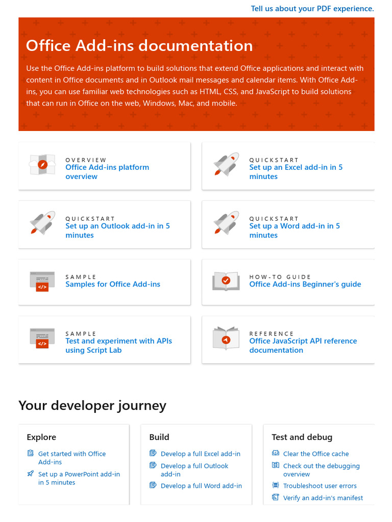 Office Dev Add Ins | PDF | Microsoft Office | Microsoft Outlook