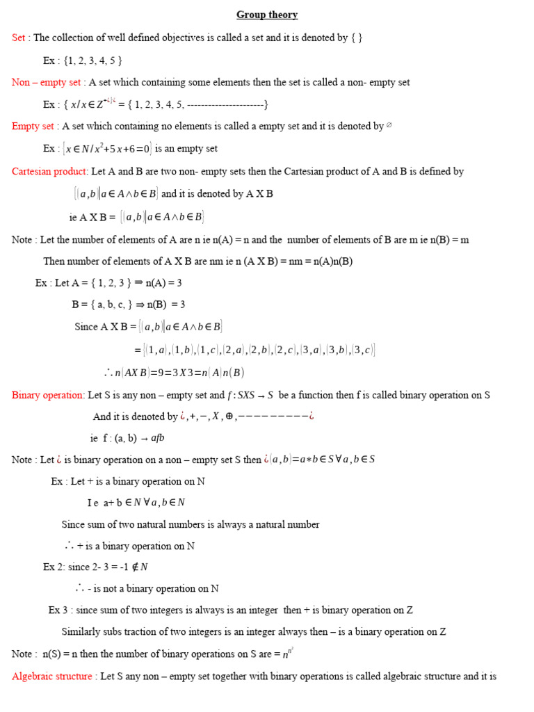 DMS 2 (Unit - I) | PDF | Group (Mathematics) | Complex Number