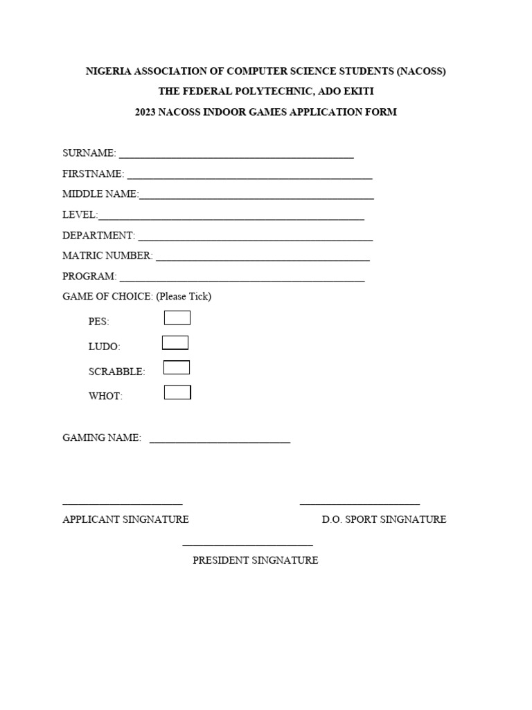 Nigeria Association of Computer Science Students | PDF