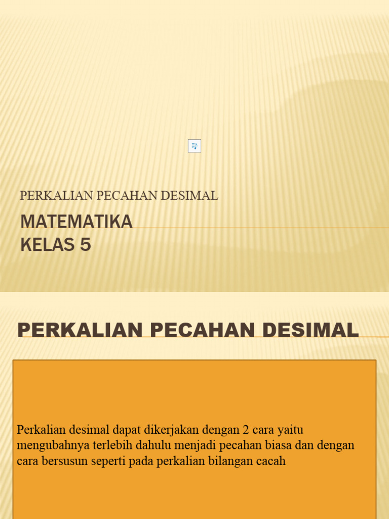 MATEMATIKA Power Point Pake | PDF