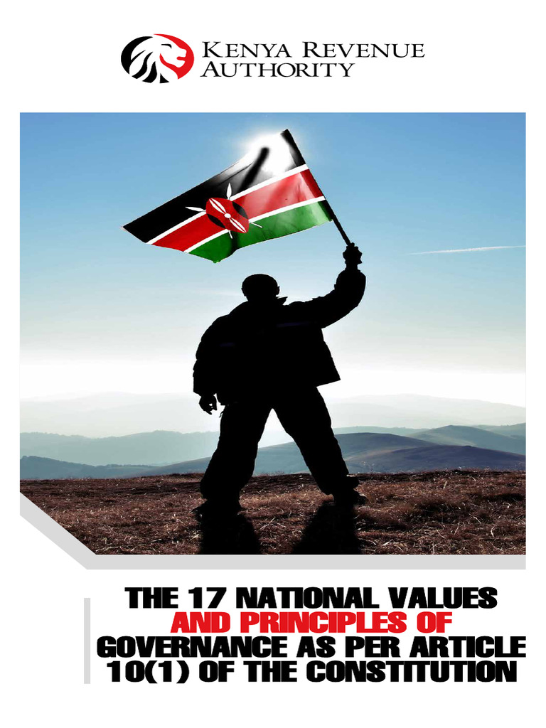 Kenya's 17 National Values Overview | PDF | Governance | Regulatory ...