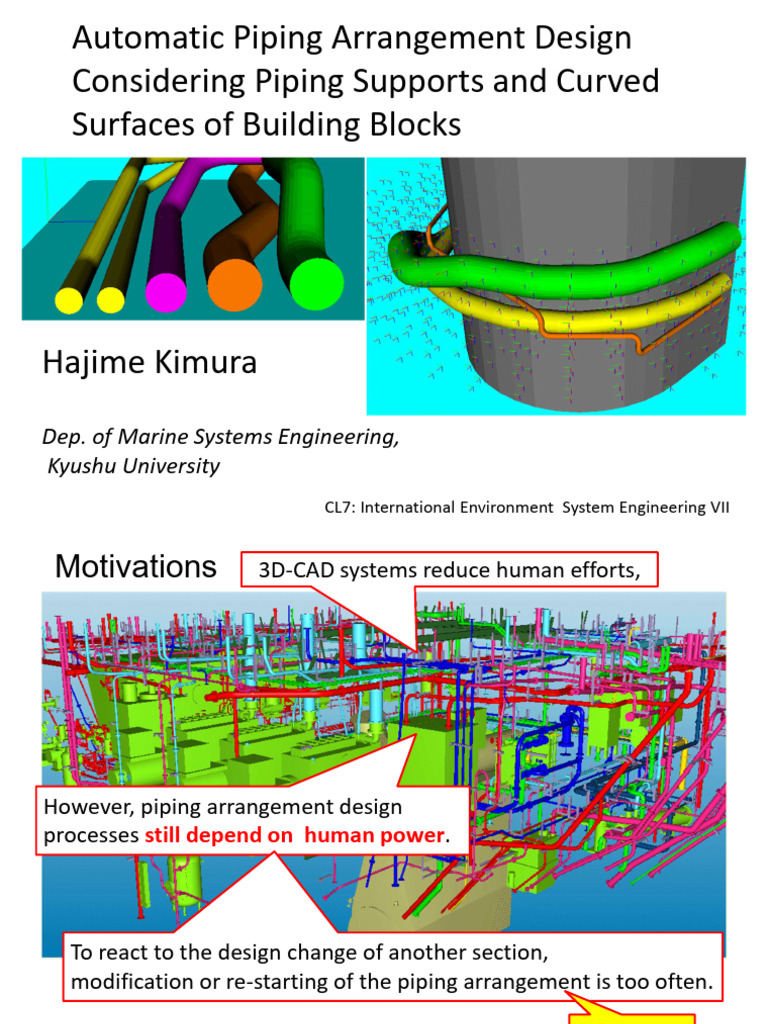 Week5 - 211207 AutoPipingArrange | PDF | Computer Programming | Algorithms And Data Structures
