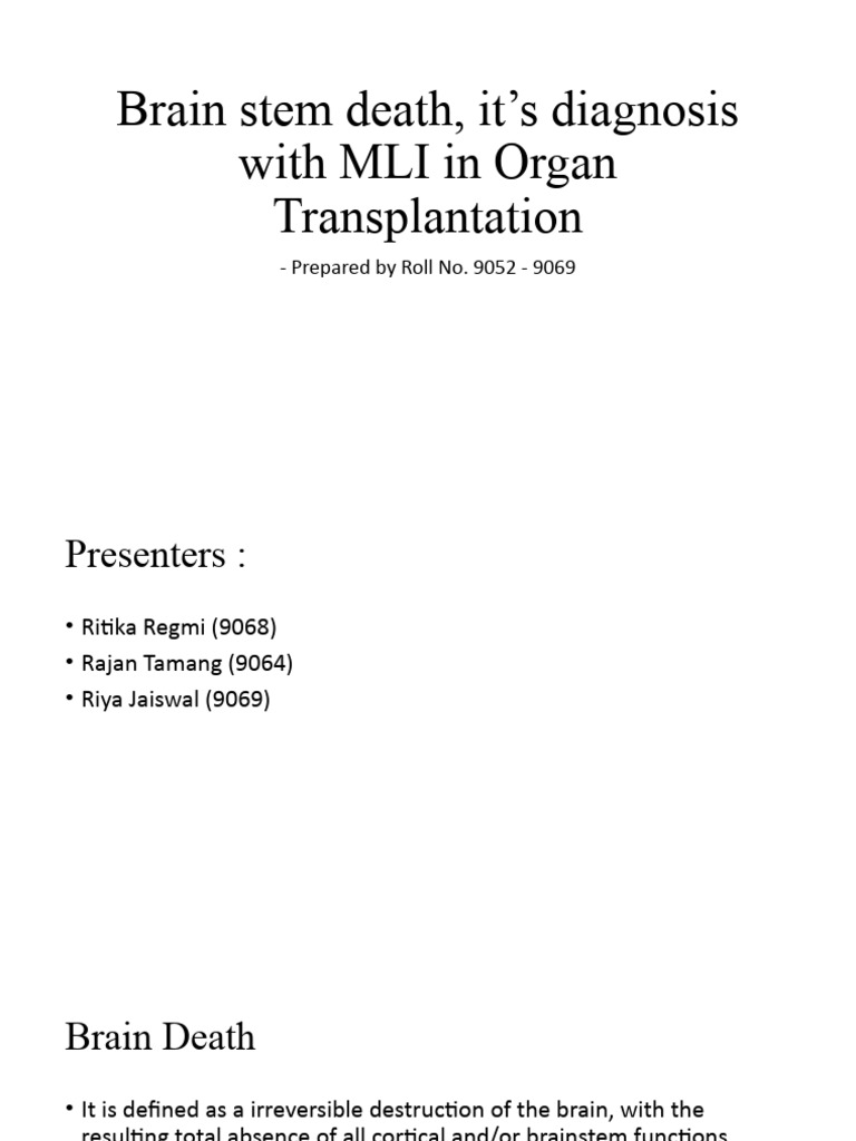 Introduction, History and Certification | PDF | Death | Neurology Introduction, History and Certification | PDF | Death | Neurology