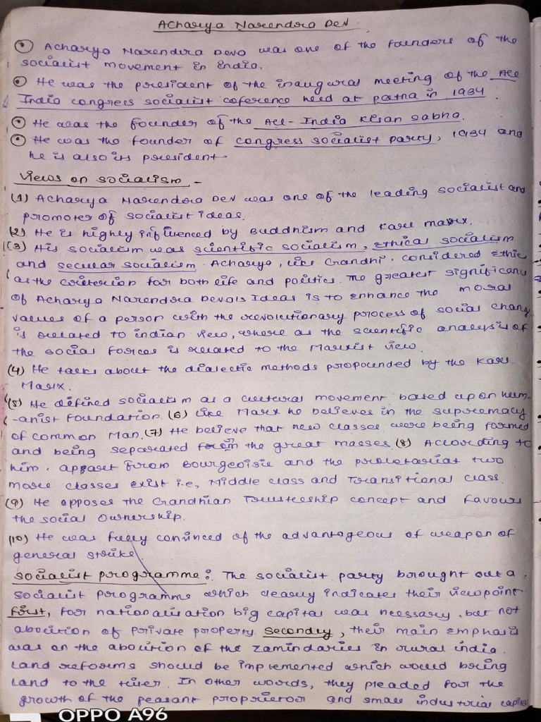 Acharya Narendra Dev Views On Socialism | PDF | Social Science | Foreign Language Studies