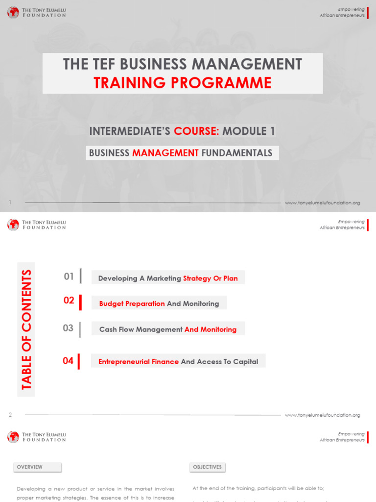 Module 1 - Business Management Fundamentals | PDF | Marketing | Quick Books