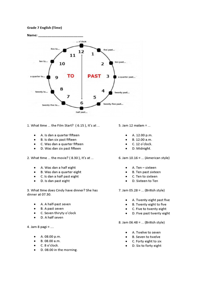 Grade 7 English | PDF