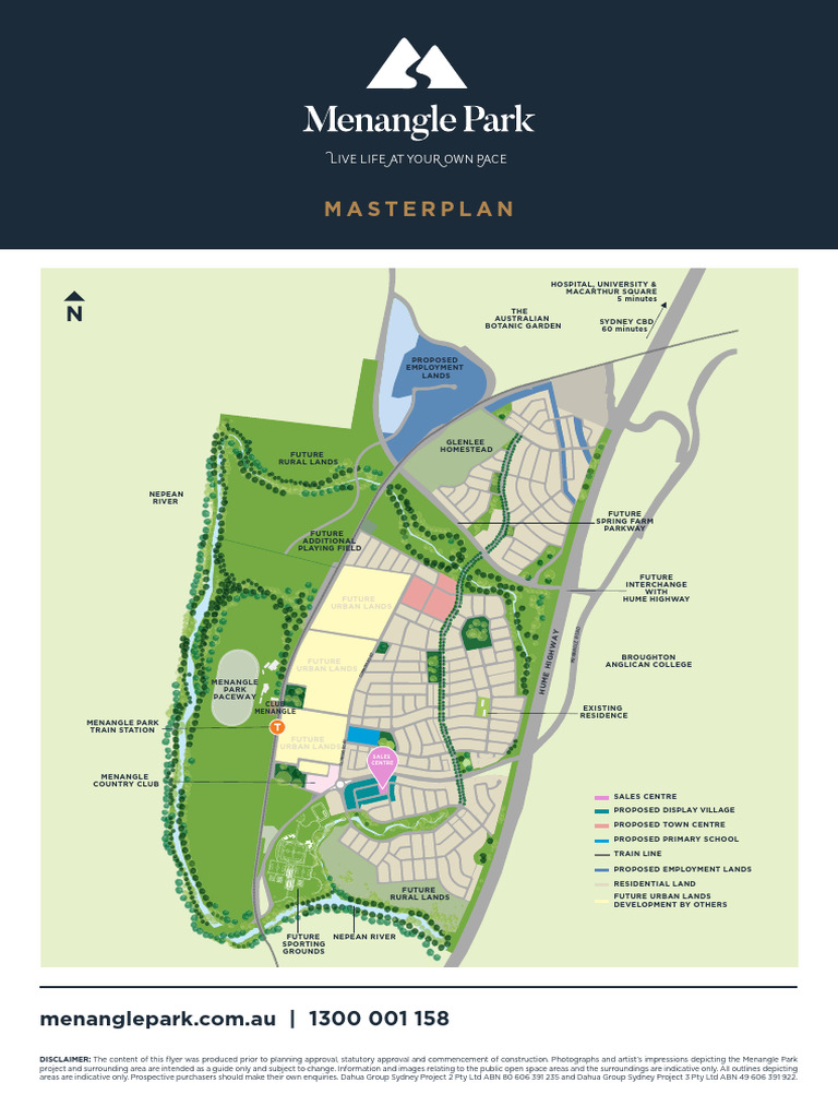 Menangle Park - Full Estate Masggter Plan | PDF