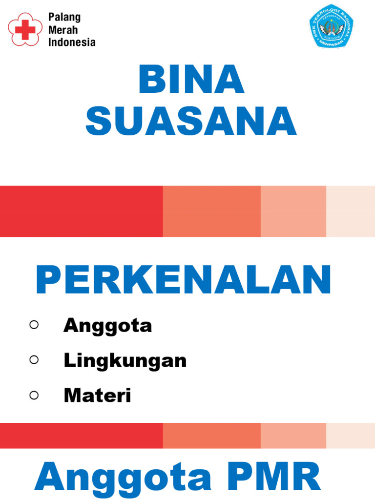 Bina Suasana PMR Wira | PDF | Karier & Perkembangan