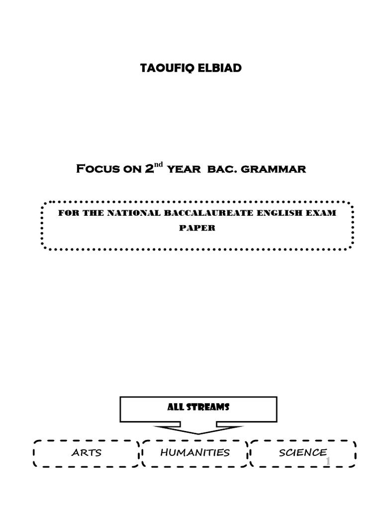 Grammar Workbook | PDF | Perfect (Grammar) | Syntax