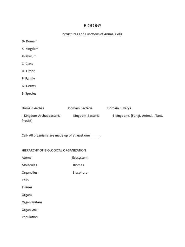 Gen. Bio Reviewer | PDF | Tissue (Biology) | Biology