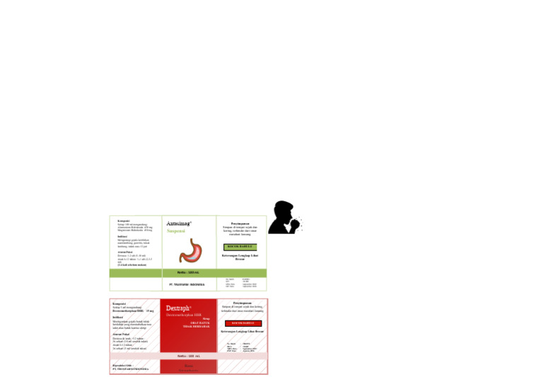 Etiket Dextro Antasida | PDF
