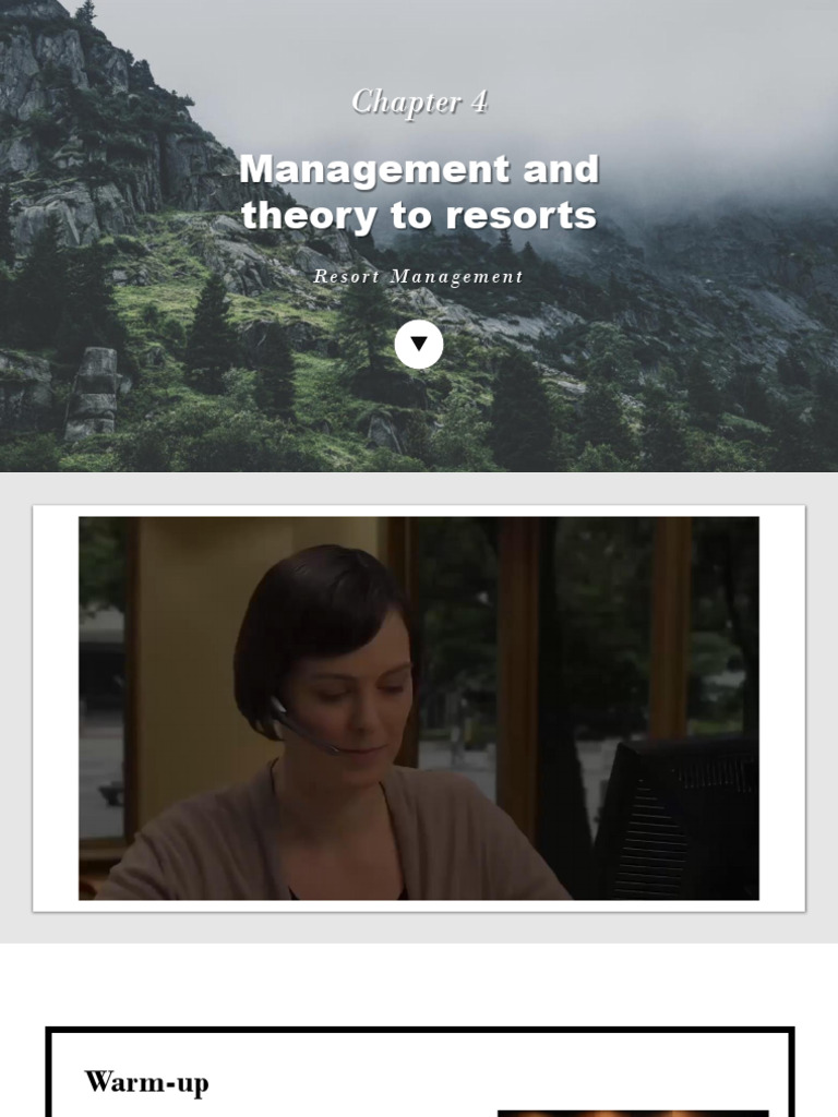 0919 - C4 - Management and Theory To Resorts P1 | PDF | Strategic ...