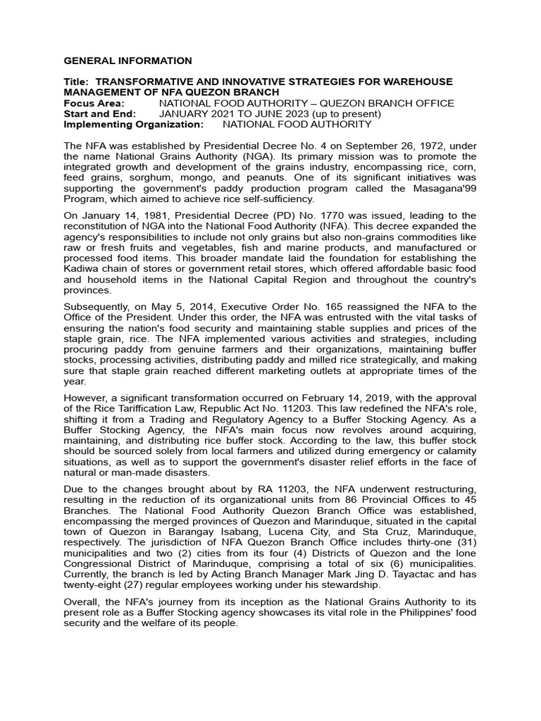 GBPR 2023 Nfa Quezon | PDF | Business