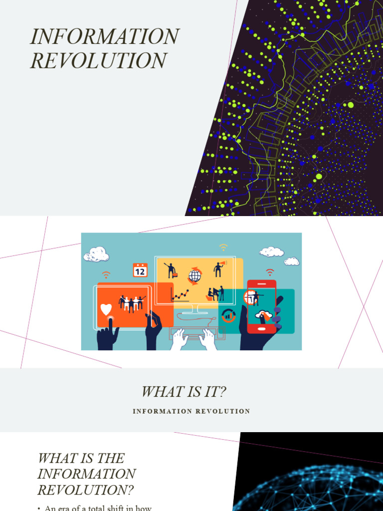 Information Revolution | PDF | Communication | Information