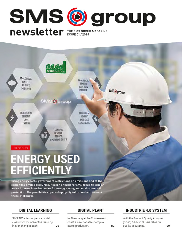 SMS Group Newsletter 2019-1 EN | PDF | Blast Furnace | Steelmaking