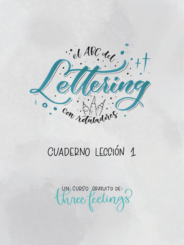 ABC del Lettering con Rotuladores | PDF