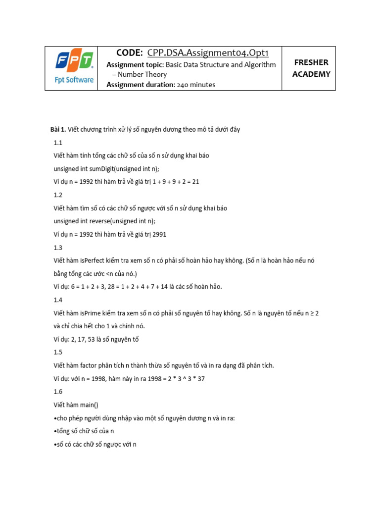 DSA - Assignment 4 - Op1 | PDF