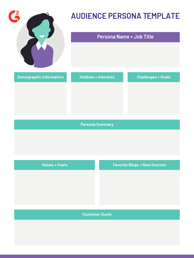 Audience Persona Template Guide | PDF