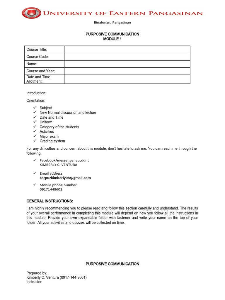 Module 1 Language And Communication Pdf Communication Language Acquisition