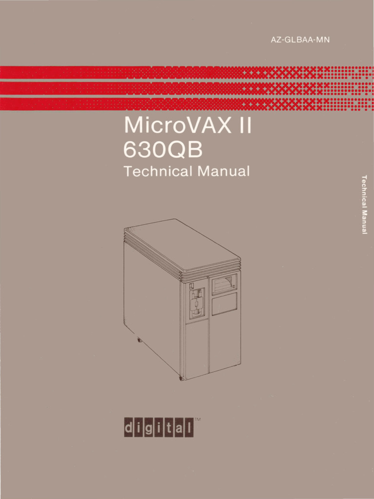 MicroVAX II 630QB Technical Manual | PDF | Booting | Floppy Disk
