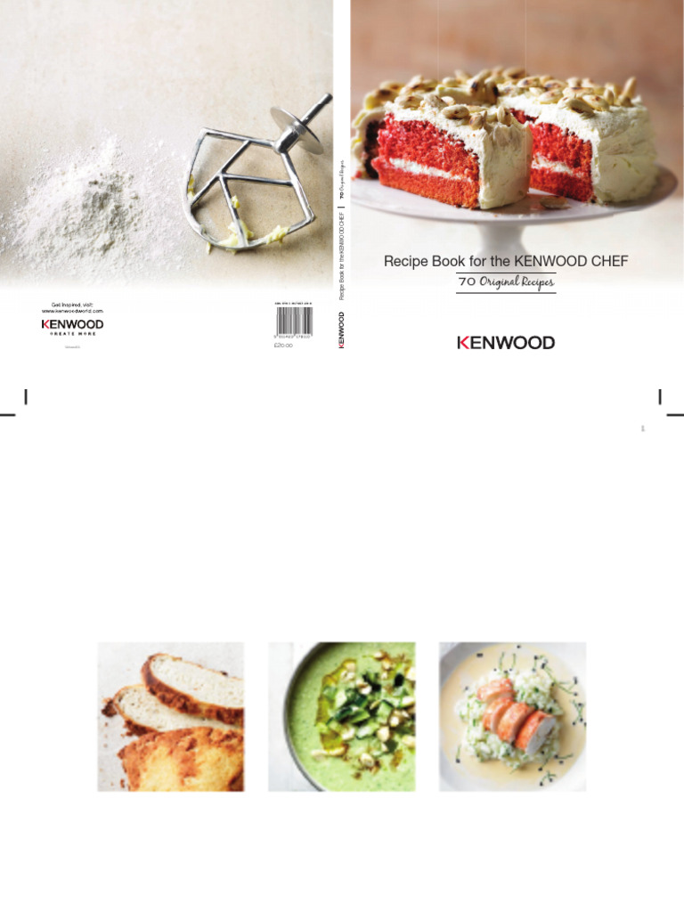 Kenwood Chef Recipe Book: 70 Recipes | PDF | Cakes | Baking
