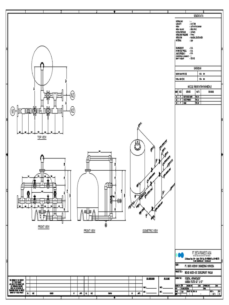 Sand Filter & Carbon Filter | PDF