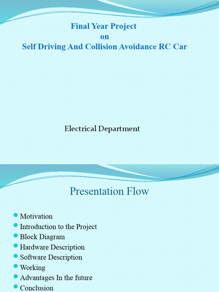 Self Driving And Collision Avoidance Car Pdf Python Programming Language Raspberry Pi