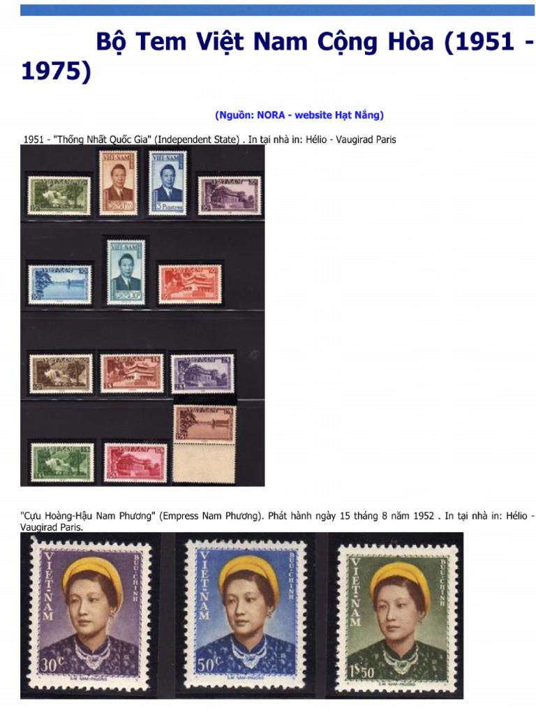 Bo Tem VNCH-1951-1975 | PDF