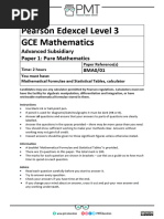 2023 Year 9 PSMT Report Template | PDF | Mathematics | Science