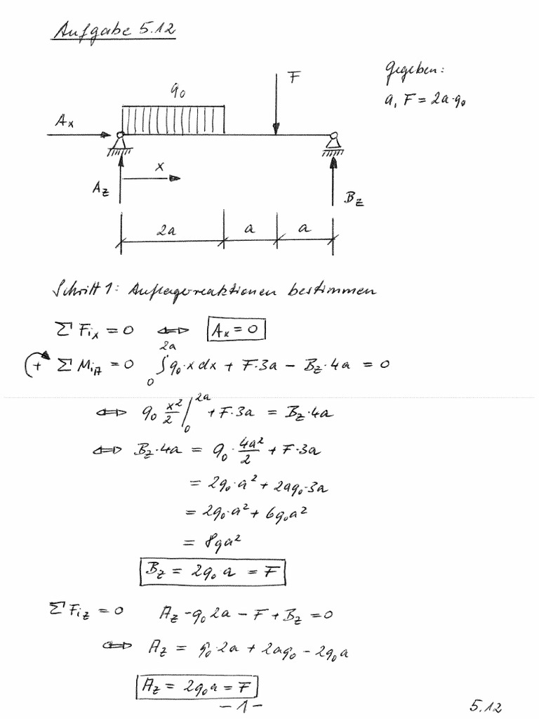 TM 1 - Aufgabe 5.12 | PDF