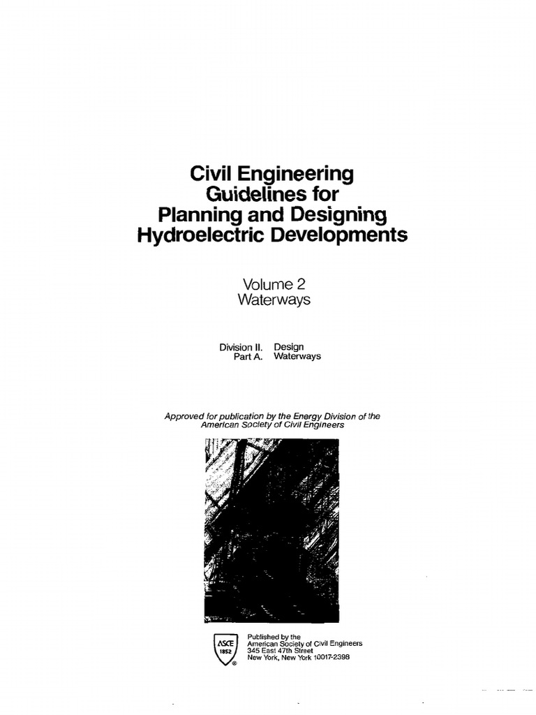 A.S.C.E. Civil Engineering Guidelines For Planning and Designing ...