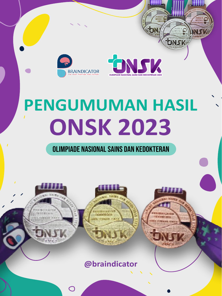 Hasil Pengumuman Onsk 2023 Jenjang SMP Dan Mts | PDF