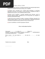 Model Proces Verbal Anulare Bon Fiscal | PDF