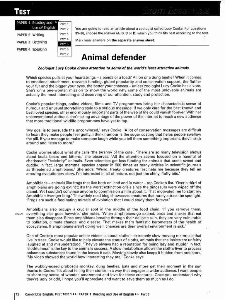 Separate Answer Sheet | PDF