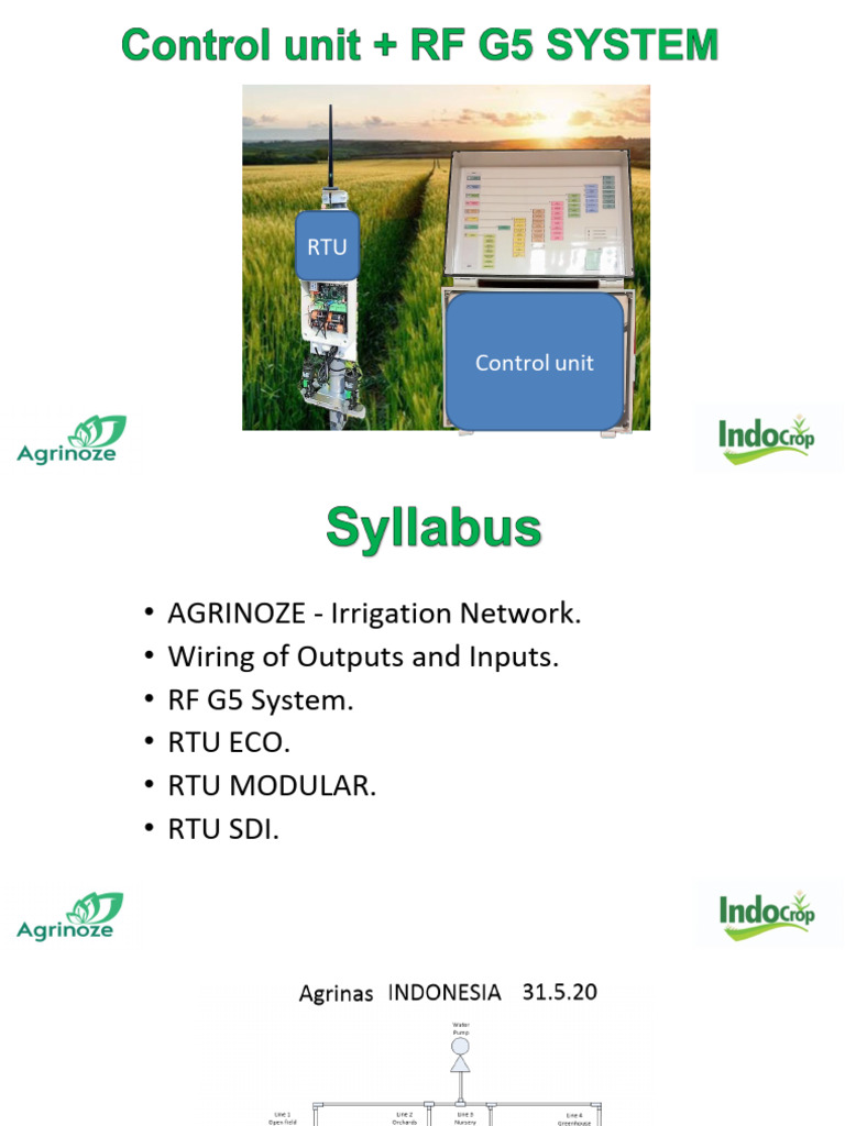 AGRINOZE Irrigation Control Installation2 | PDF