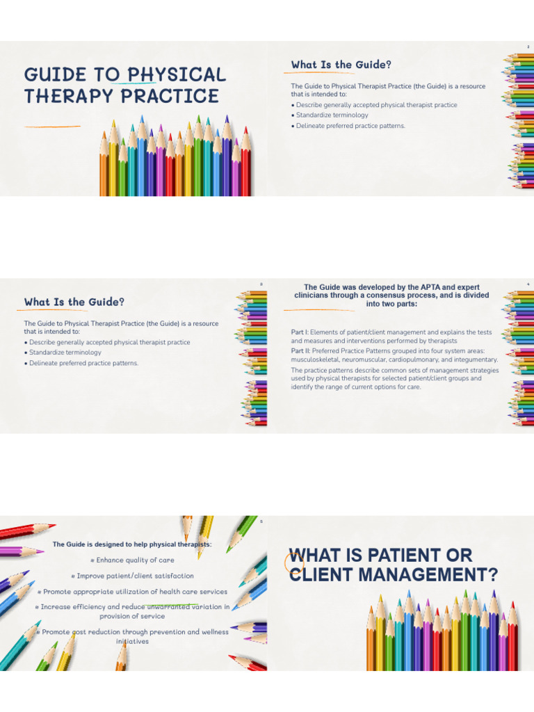 PT 304 Topic 1 - Guide To PT Practice - 2of4 | PDF | Physical Therapy ...