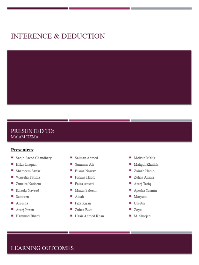 Inference And Deduction Download Free Pdf Deductive Reasoning Inference