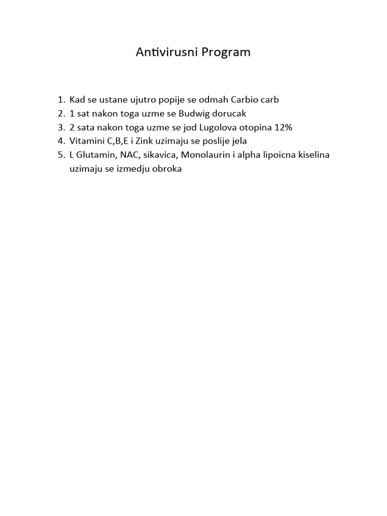 Antivirusni Program | PDF