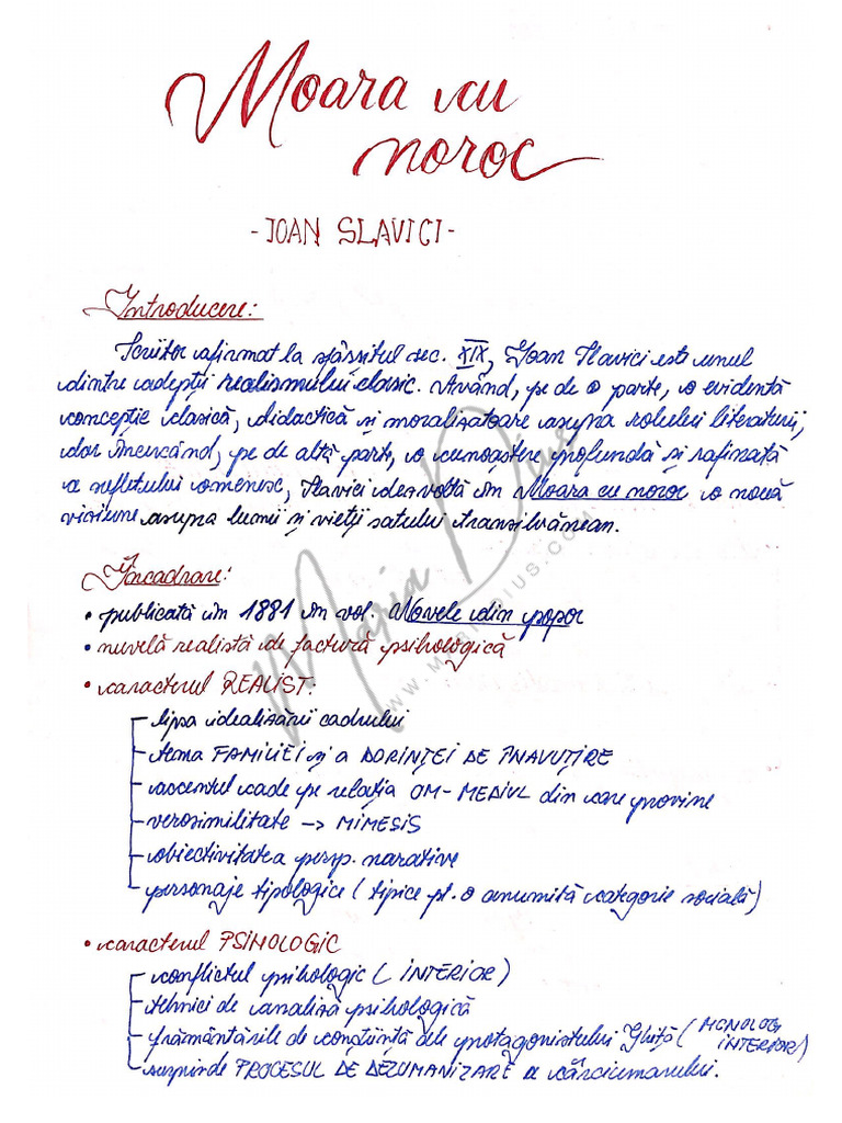 Moara cu noroc_watermark | PDF